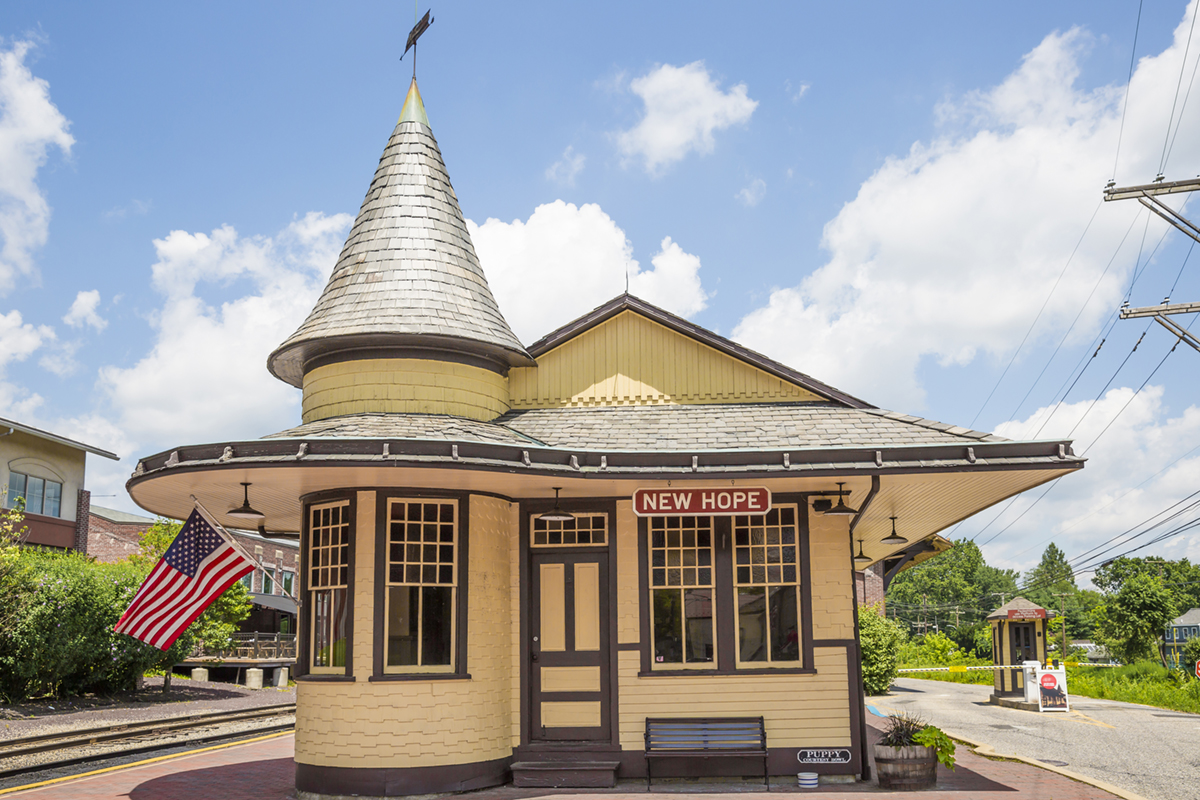 Dream Day: Riverfront charm and eclectic art in New Hope, PA ...